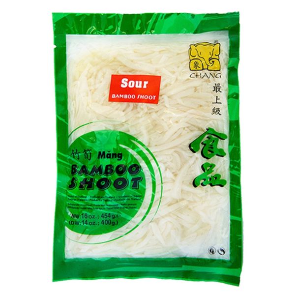 Chang Bamboo Shoot Vacuum Pack Strip 454g 竹筍絲 - Ballo Foods